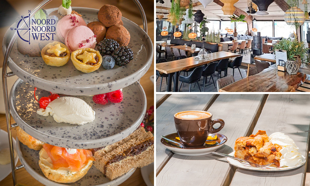 Strandpaviljoen Noord Noord West, High tea + evt. bubbels óf warme ...