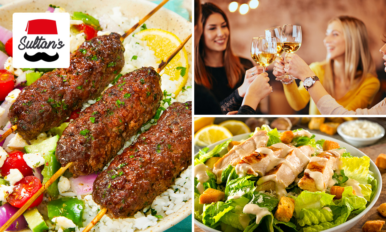 Sultan's restaurant, 3-gangen keuzelunch of -diner in Gent Spare 42% in ...