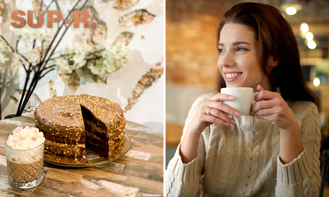 Sup-R Concept Store Delft, Voor 1 of 2 personen: gebak + koffie/thee bij SUP-R bespaar 49% in ...