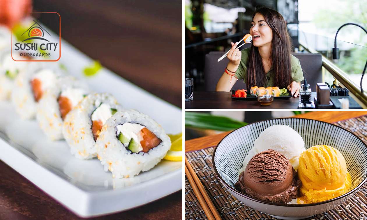 Sushi City Oudenaarde, Aziatisch 3-gangen keuzediner : épargnez 43% à ...