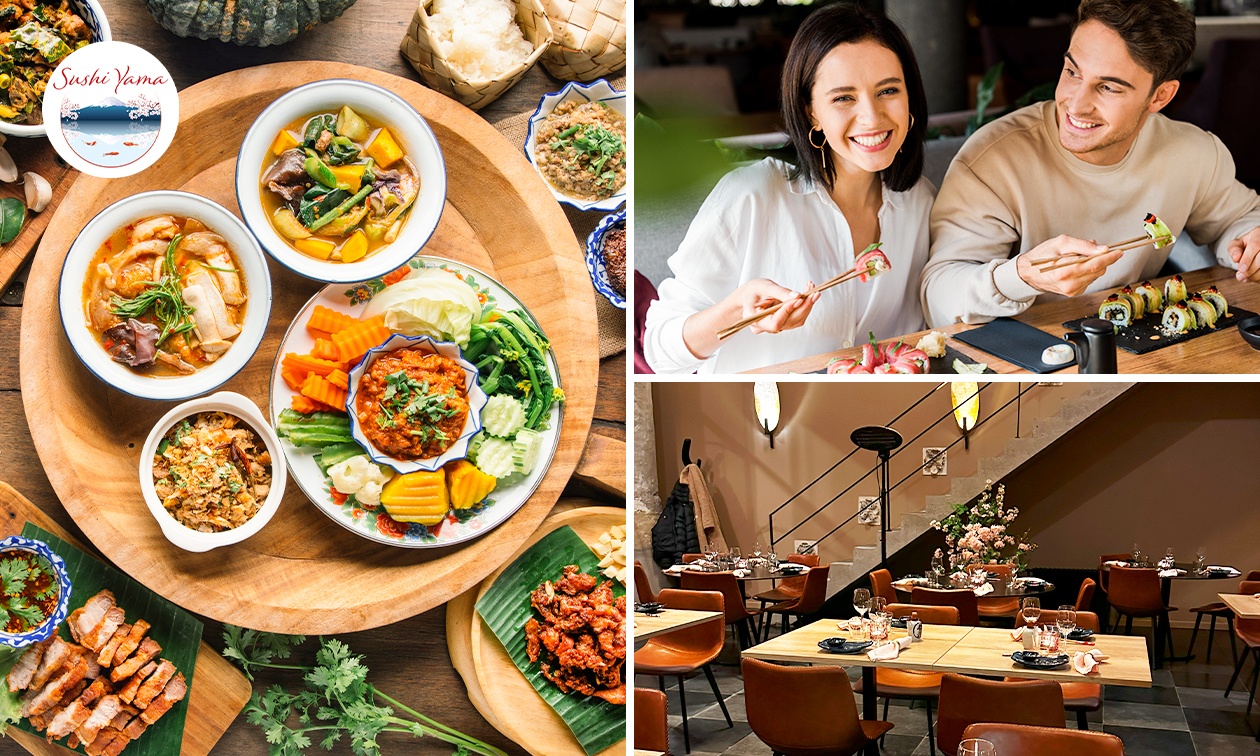 Sushi Yama, 3-gangen keuzediner bespaar 31% in Vlaamse Ardennen via Uit eten in de buurt