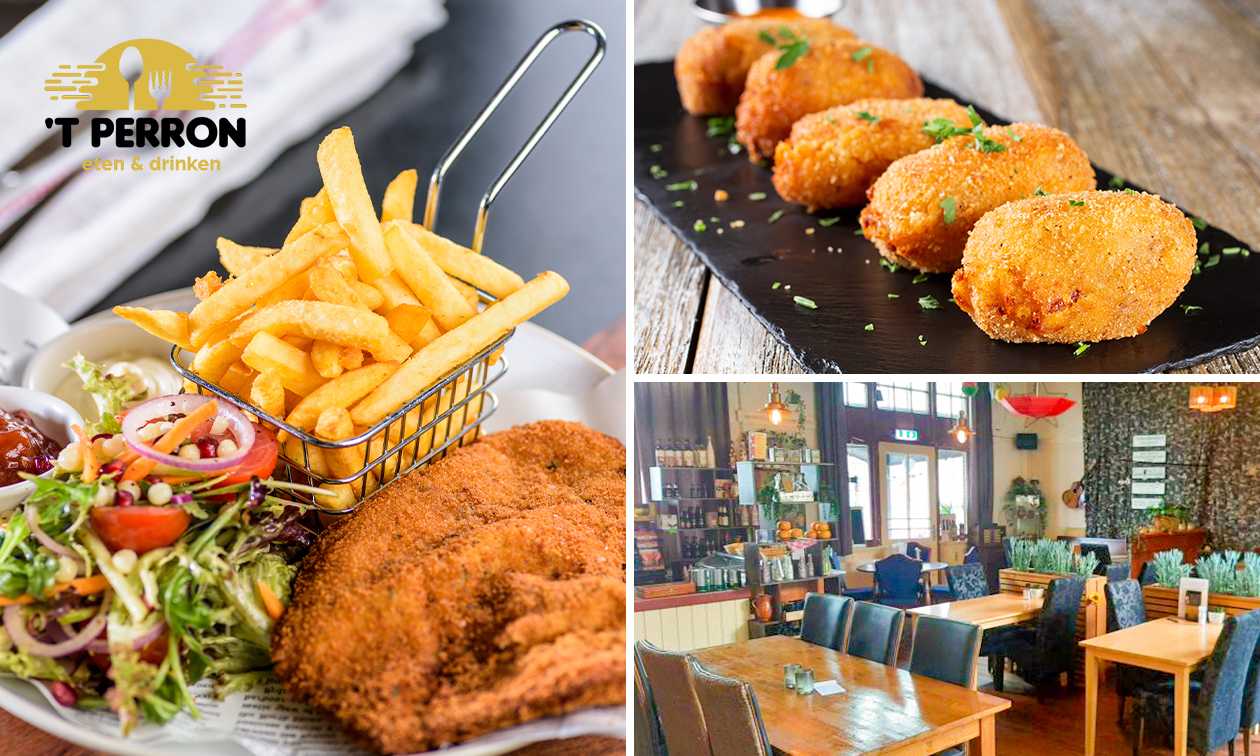 't Perron Eten & Drinken, 3- of 4-gangendiner à la carte bespaar 44% in ...