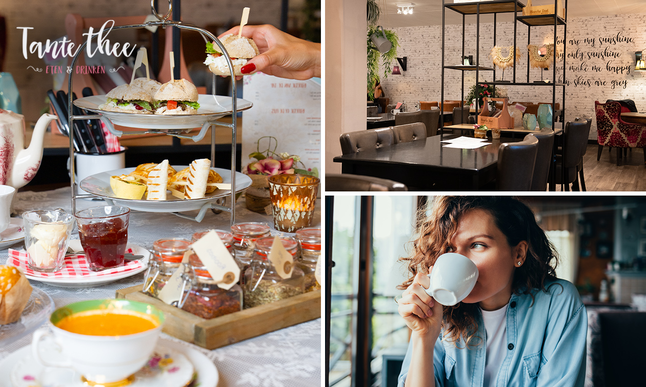 Tante Thee Bergeijk, Luxe high tea bij Tante Thee Bergeijk bespaar 33% ...