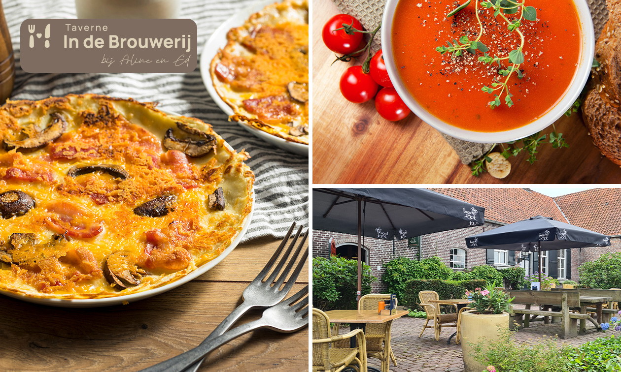 Taverne 'In de Brouwerij', 2-gangenlunch bij Taverne 'In de Brouwerij' bespaar 42% in Tilburg ...