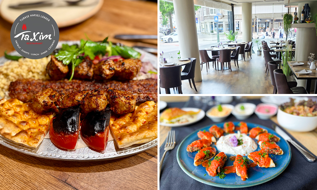Taxim Restaurant, Turks 3-gangen keuzediner bij Taxim Restaurant Spare ...