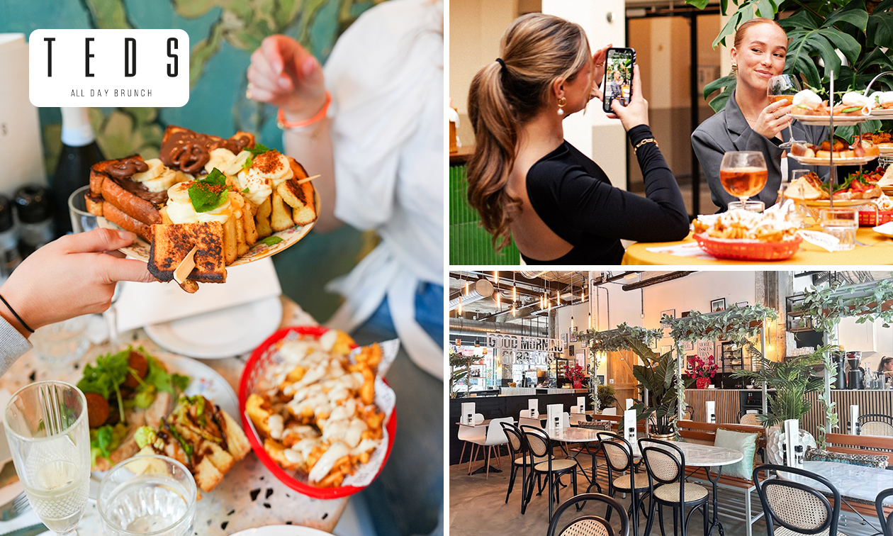 Teds Eindhoven, Shared brunch + onbeperkt waffle fries bij Teds in Eindhoven bespaar 33% in ...