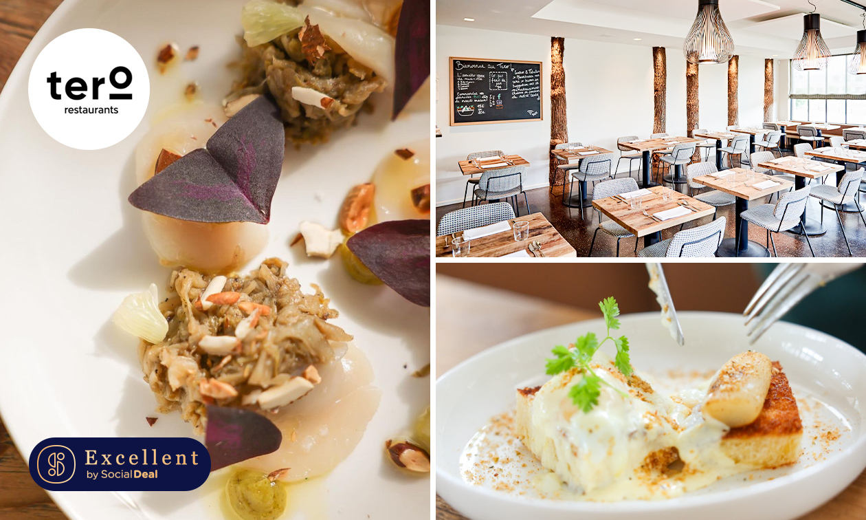 Tero, Menu en 3 ou 4 services à la carte chez Tero bespaar 41% in ...