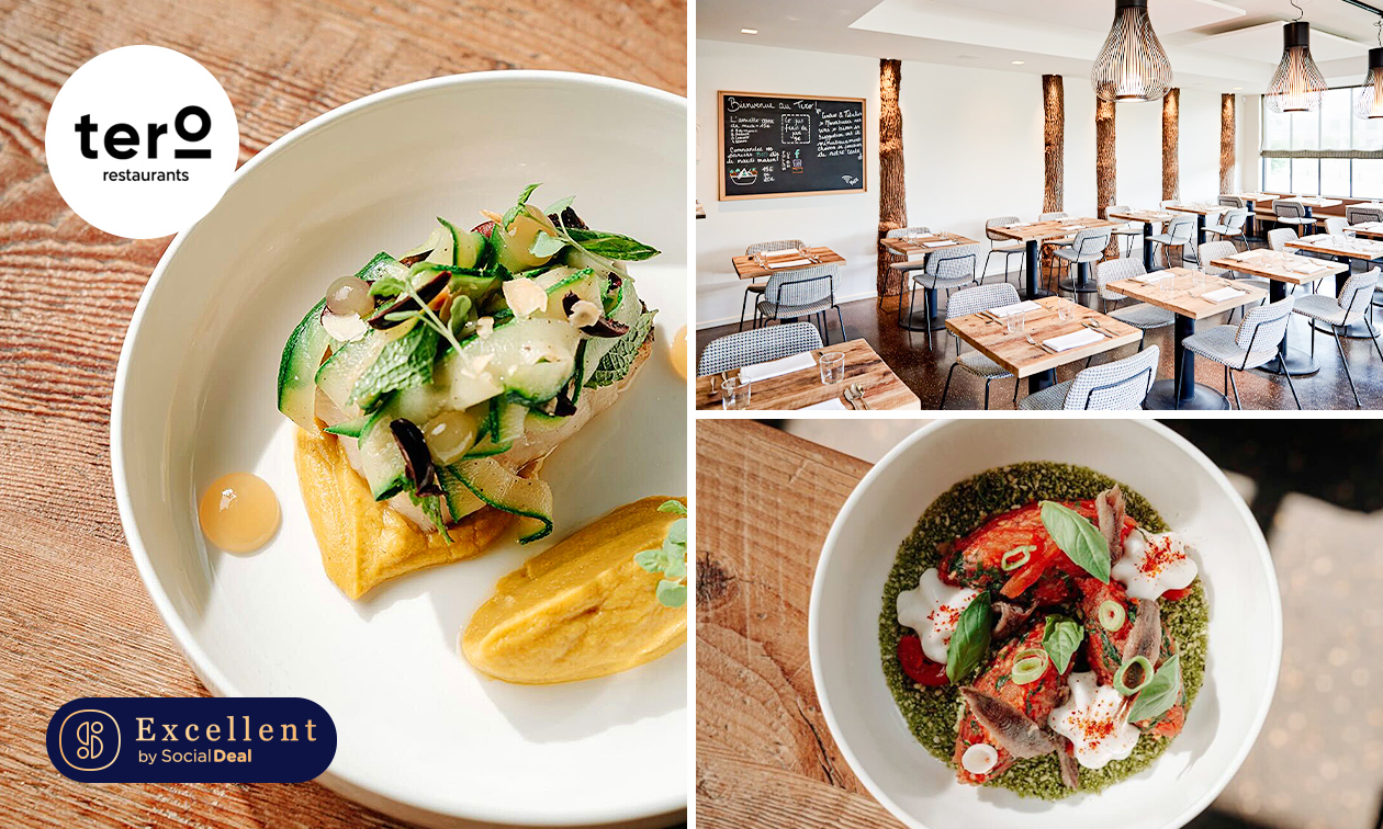 Tero, Menu en 3 ou 4 services à la carte bespaar 39% in Brabant Wallon ...