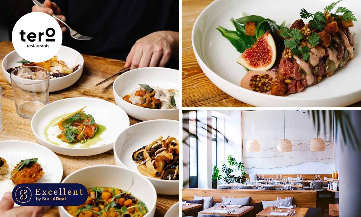 TERO Bruxelles, Menu en 3 ou 4 services à la carte chez TERO à ...