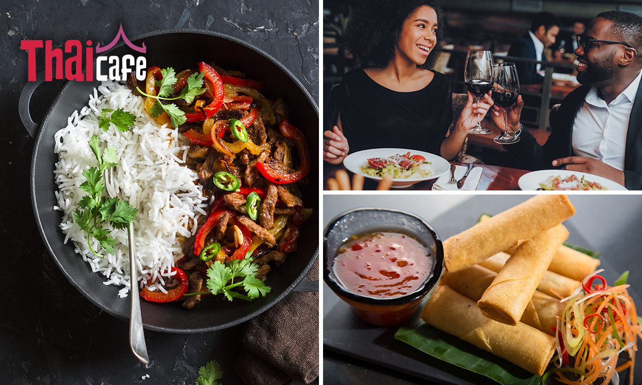 Thai Café Tirou, Menu thaï en 2 services au choix à Charleroi bespaar ...