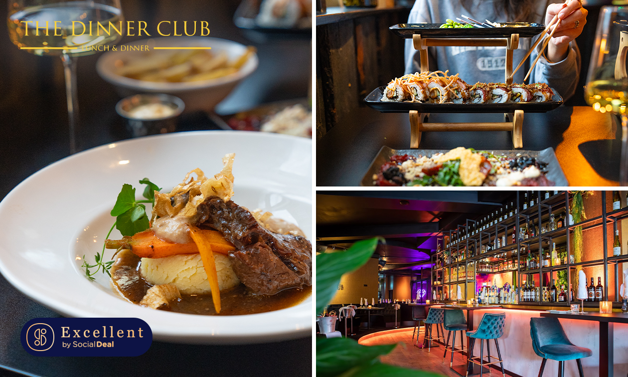 The Dinner Club, 4-gangen keuzediner + amuse in Emmen Spare 30% in ...