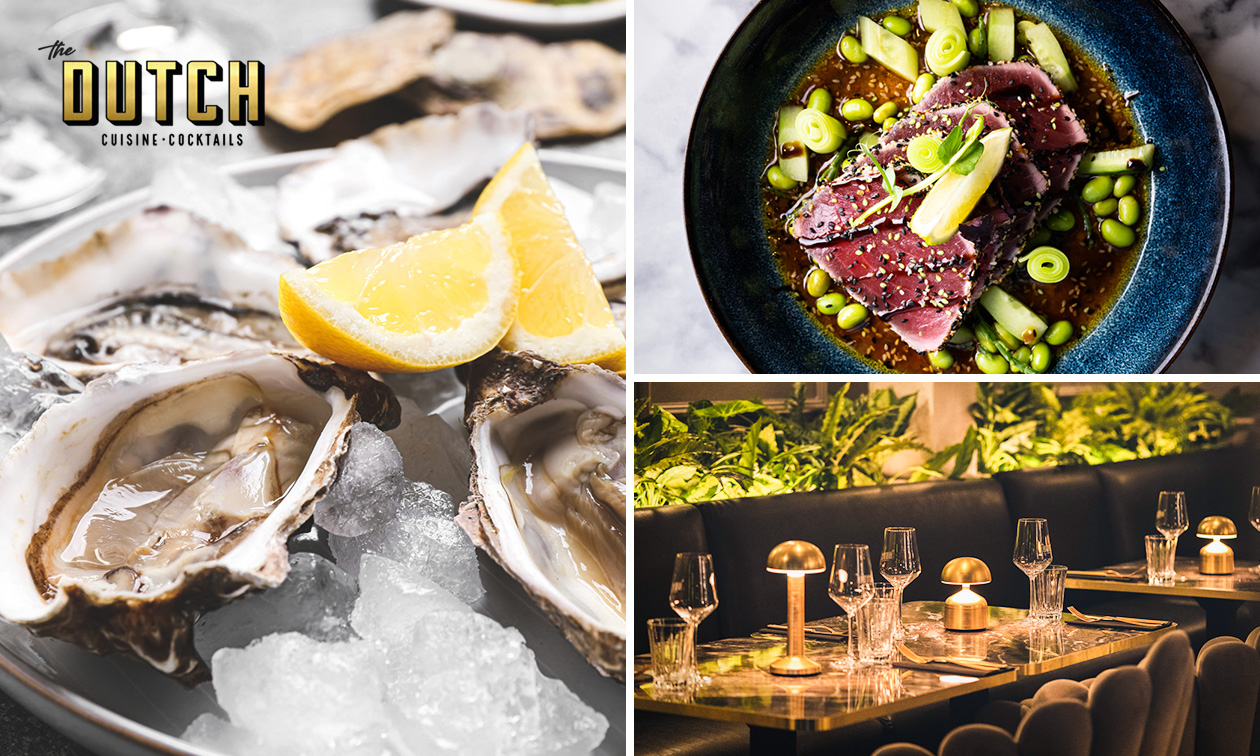 The Dutch, 3-gangenlunch of -diner à la carte bij The Dutch bespaar 50% ...
