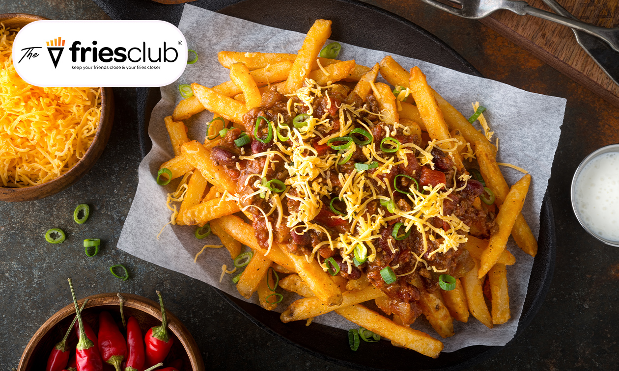 The Fries Club, Loaded fries + Fuze Tea naar keuze bespaar 43% in ...