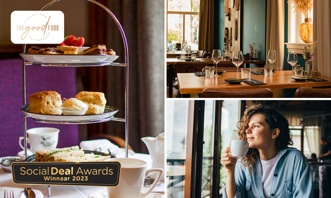 The Good Food, High tea evt.+ bubbels bij The Good Food bespaar 43% in ...