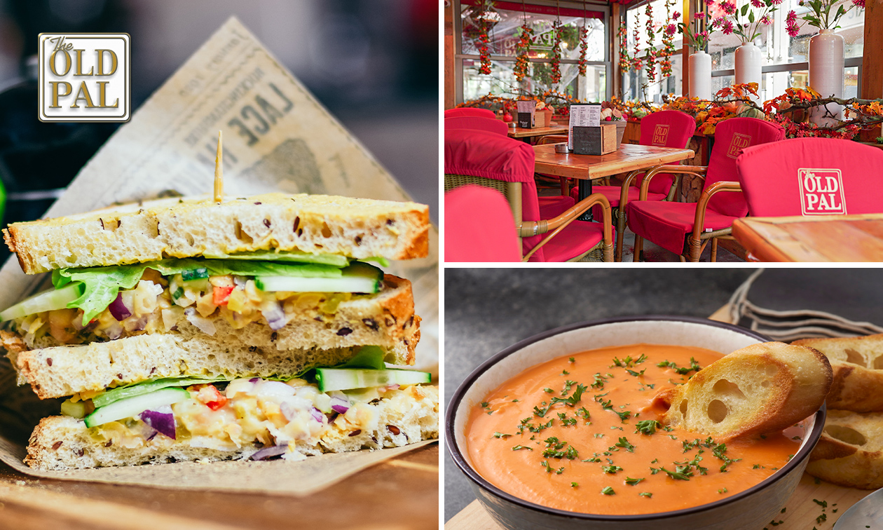 The Old Pal, 2-gangen keuzelunch bij The Old Pal Spare 40% in ...