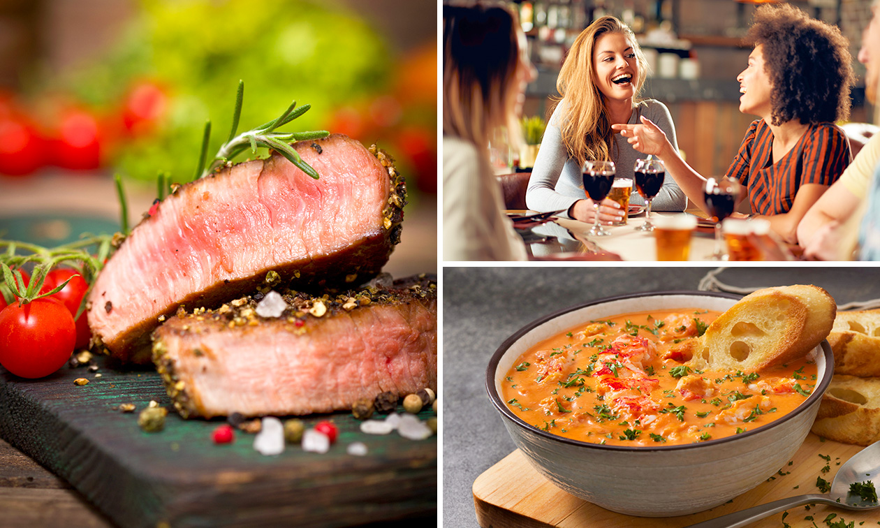 The Salt Room, 3-gangenlunch of -diner à la carte bij The Salt Room in ...