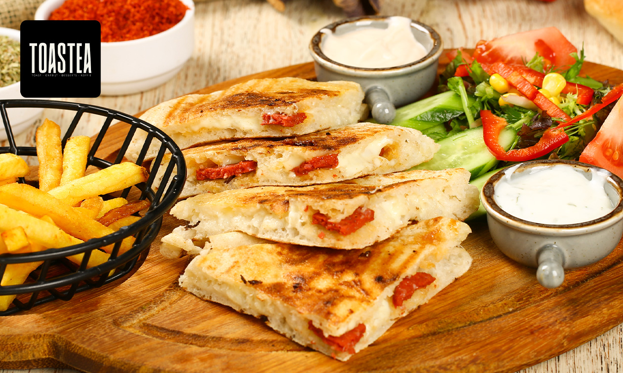 Toastea, 2-gangendiner + drankje en friet in Genk bespaar 26% in ...