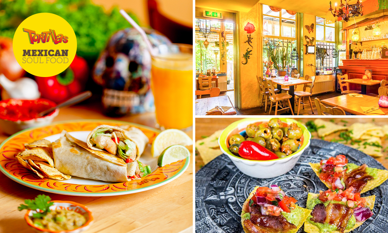 Tortillas Breda, 5-gangendiner bij Tortillas in hartje Breda Spare 43% ...