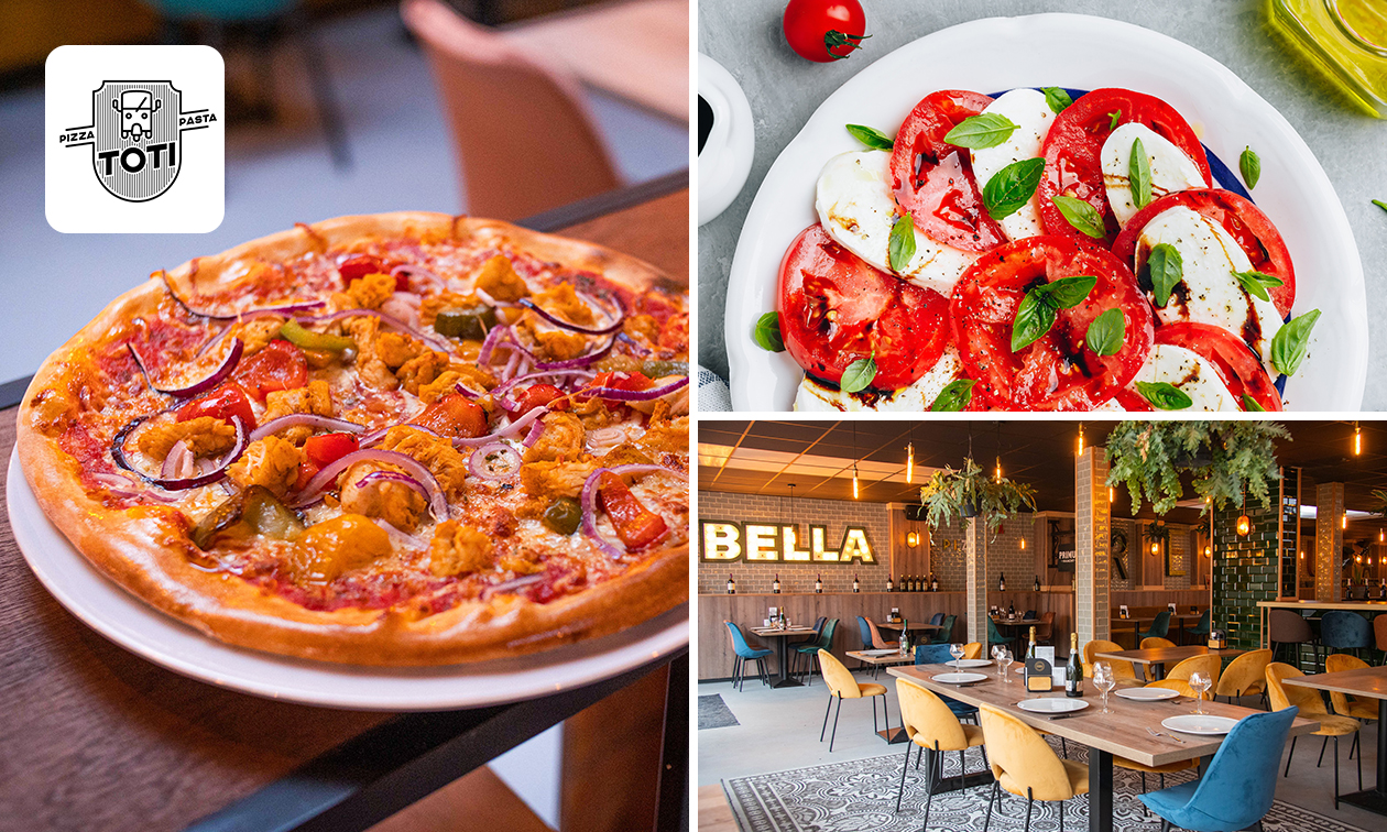 Toti Italy, Italiaans 3-gangendiner à la carte bij Toti Italy bespaar ...