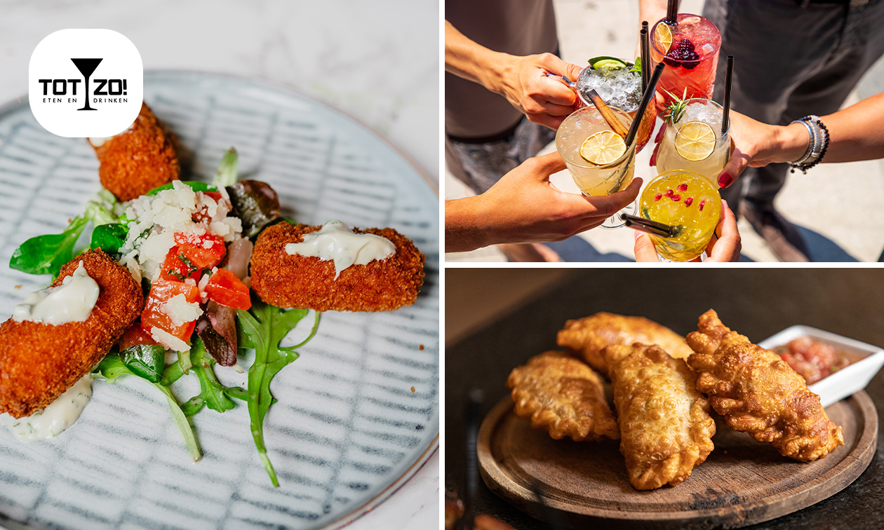 TotZo! Eten & Drinken, Luxe borrelplank + cocktail naar keuze bespaar ...