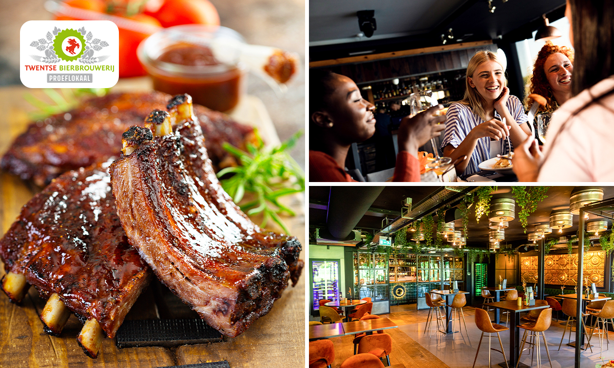 Twentse Bierbrouwerij Proeflokaal, All-You-Can-Eat spareribs bij ...