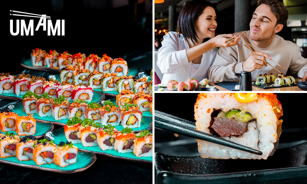 UMAMI Raalte, All-You-Can-Eat sushi (2 uur) + ijs bij UMAMI bespaar 28% ...
