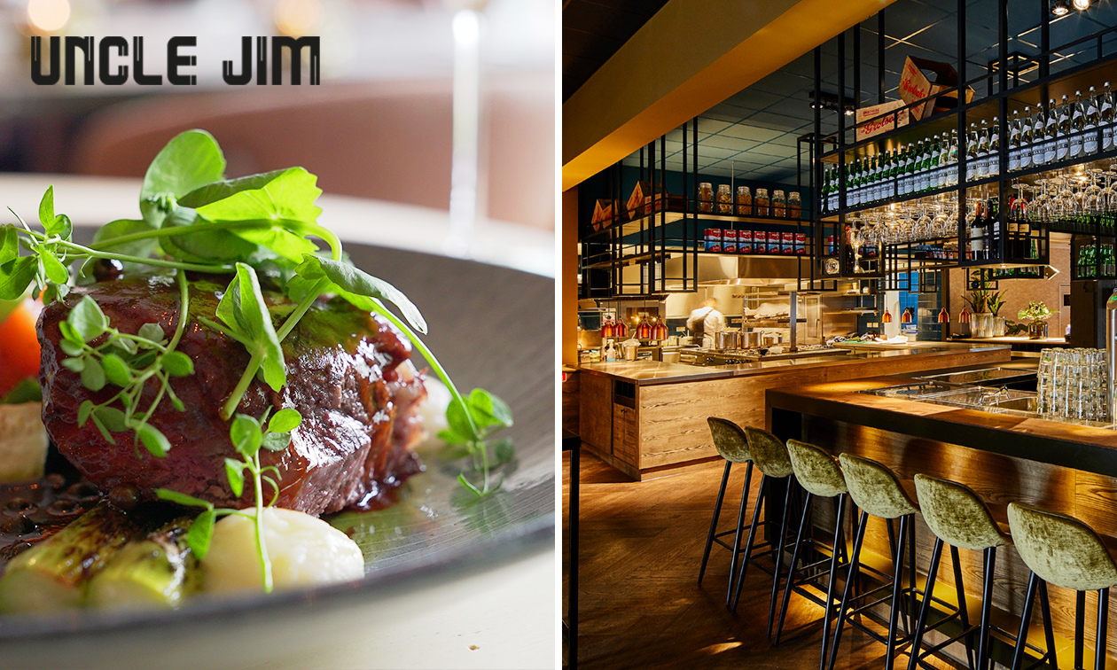 Uncle Jim, 3-gangendiner à la carte bij Uncle Jim bespaar 37% in ...