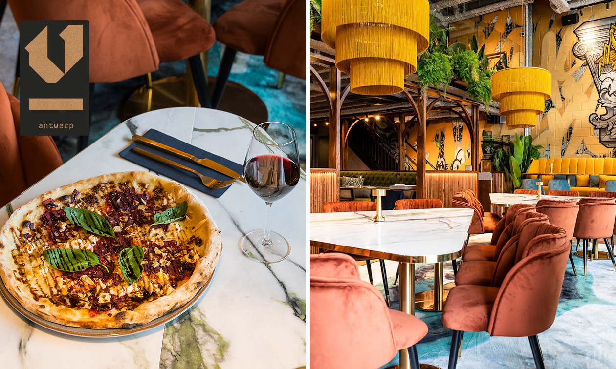 V Modern Italian - Antwerp Tower, Pizza/pasta naar keuze + drankje ...