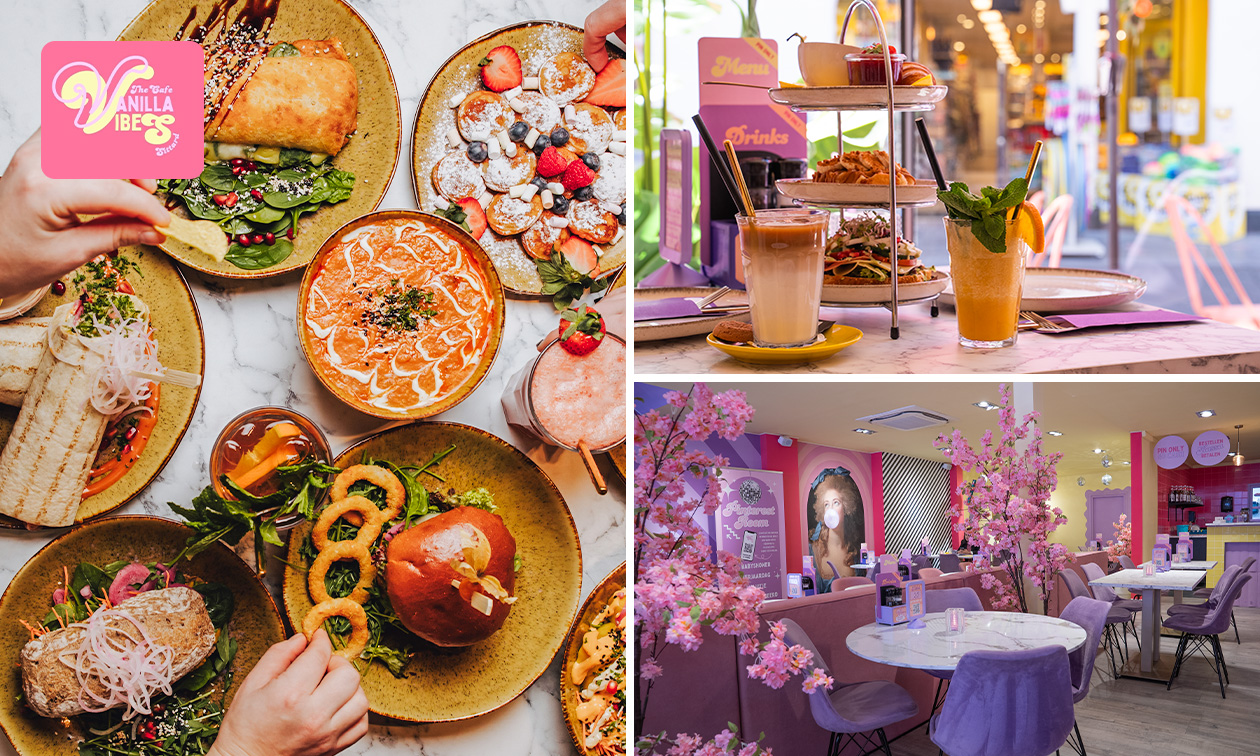 Vanilla Vibes Café, Ontbijt- of brunch-etagère bij Vanilla Vibes Café ...
