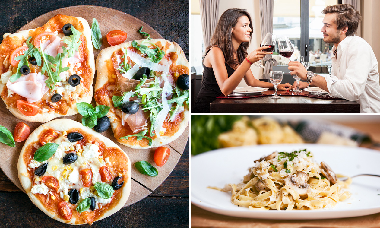 Via Grande, 3-gangen keuzediner + brood met dips bij Via Grande ...