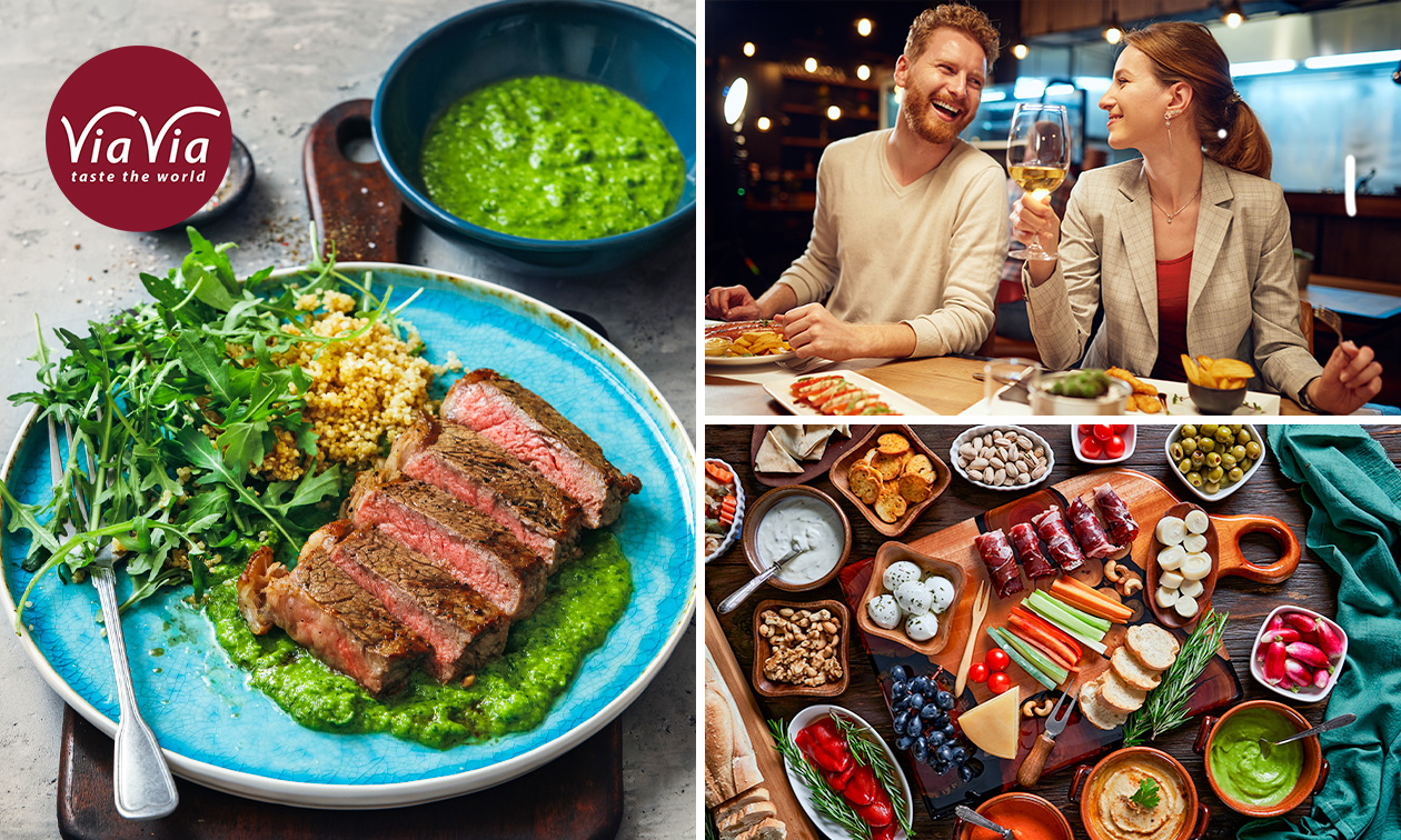 ViaVia Antwerpen, 3-gangendiner à la carte bij ViaVia Antwerpen bespaar ...