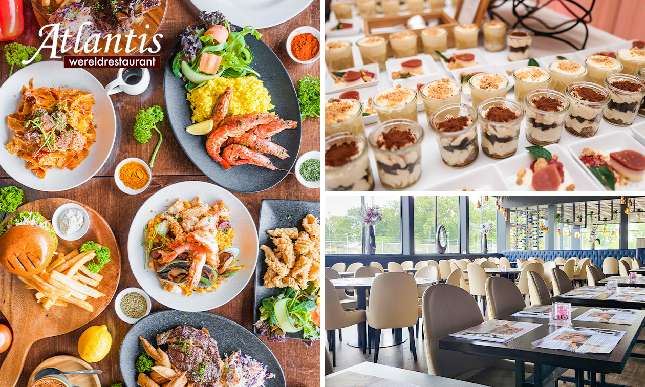 Wereldrestaurant Atlantis, All-You-Can-Eat & Drink (3 uur) bij ...