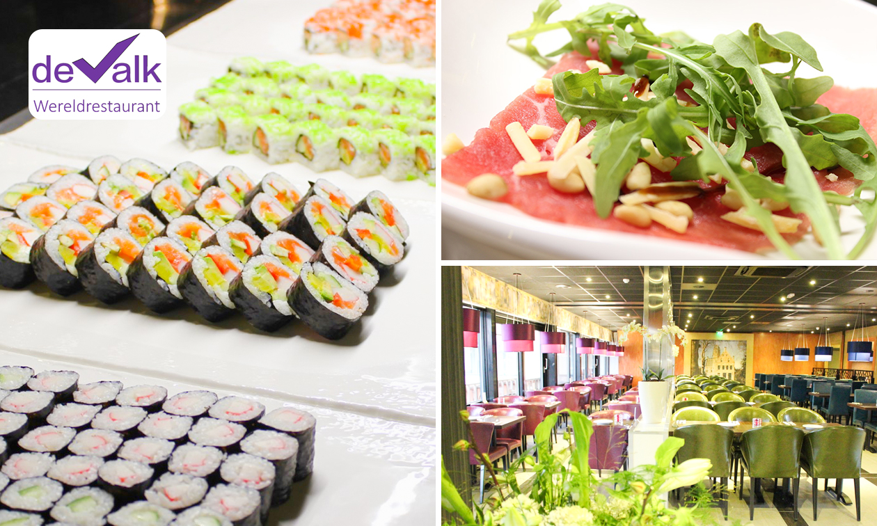 Wereldrestaurant de Valk Franeker, All-You-Can-Eat + fris, koffie en ...