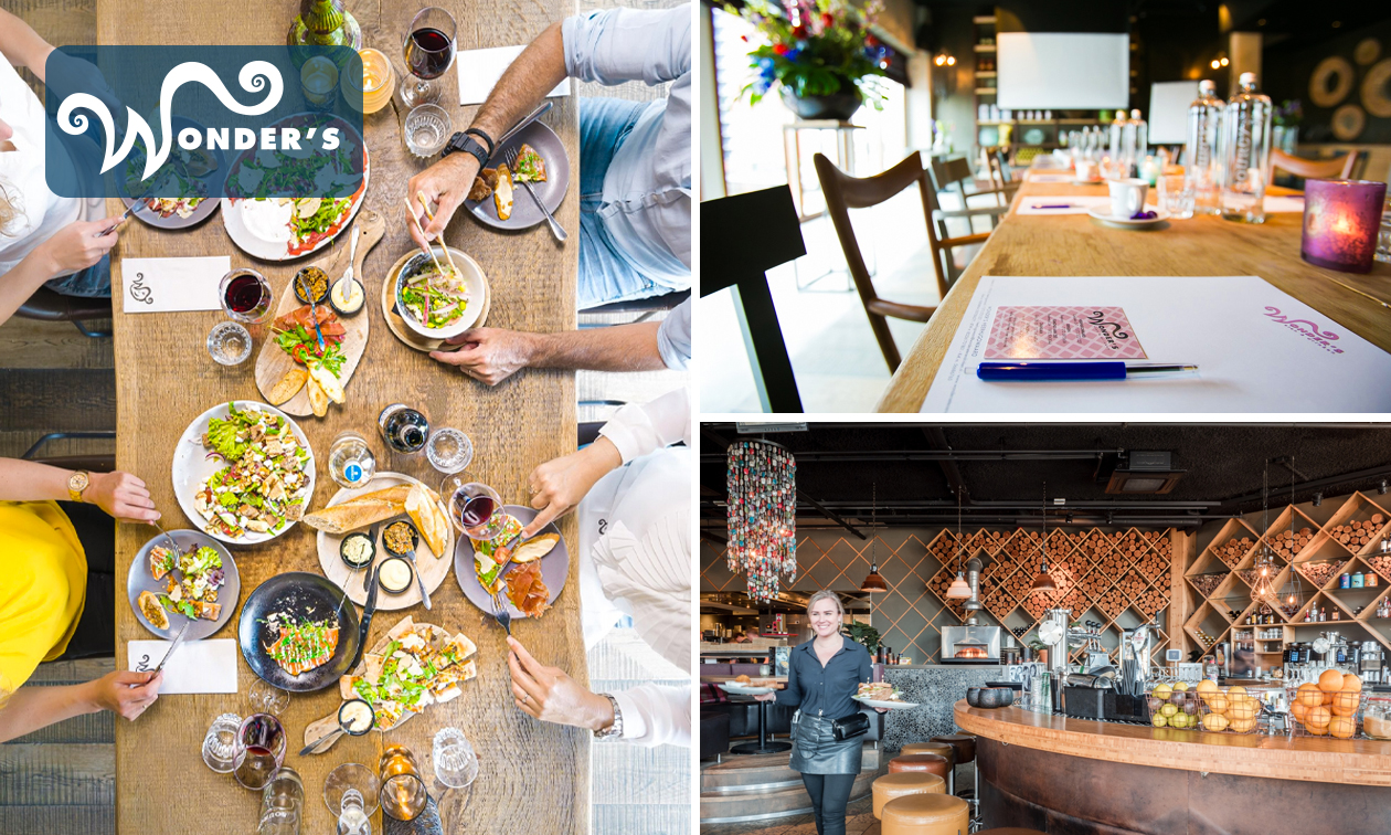 Wonder's Heerhugowaard, 3-gangendiner à la carte bij Wonder's ...