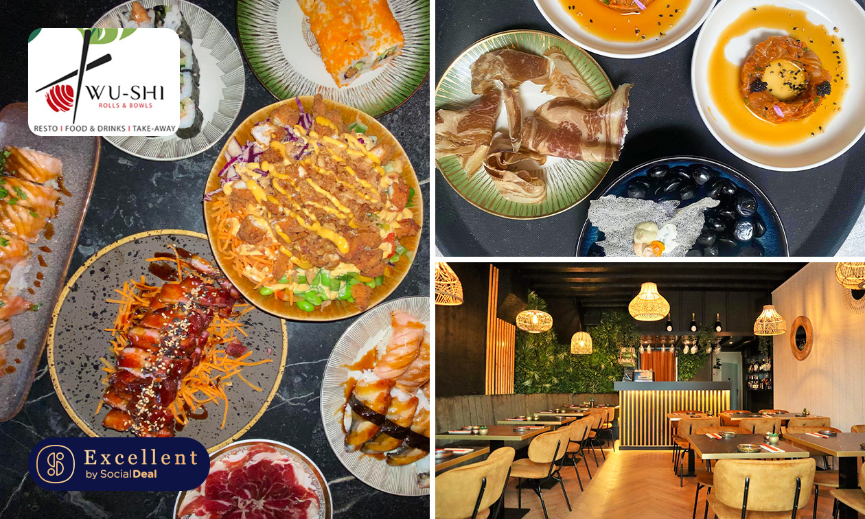 WU-SHI, Omakase 5-gangendiner bij WU-SHI bespaar 40% in De kust via Uit ...