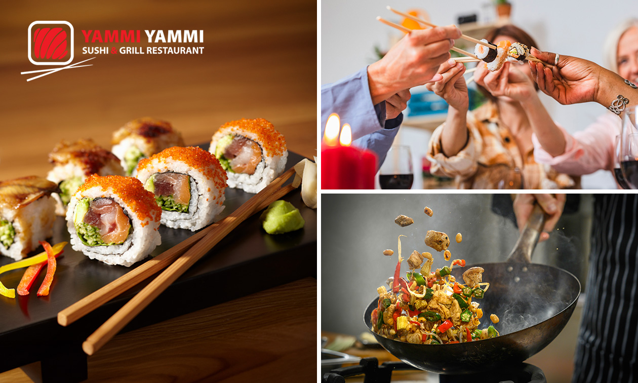 Yammi Yammi, All-You-Can-Eat sushi & grill (3 uur) save 19% in Gent ...