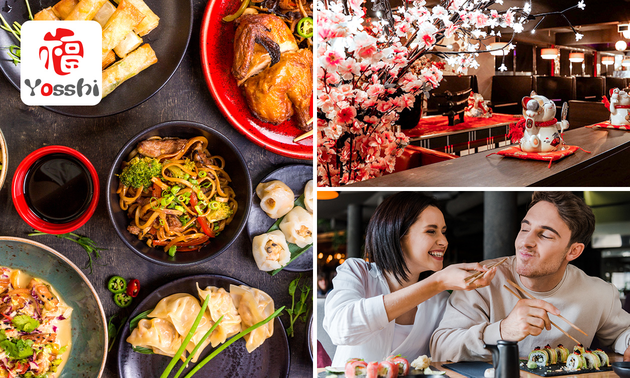 Yosshi Delft, All-You-Can-Eat sushi en grill (2,5 uur) bij Yosshi in ...