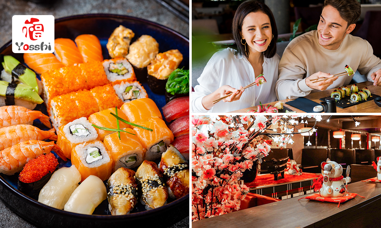 Yosshi Delft, Sushibox (24 of 40 stuks) voor afhaal bij Yosshi in ...