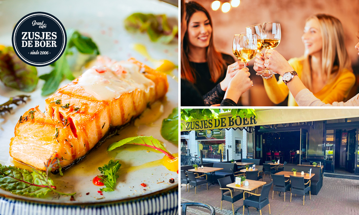 Zusjes de Boer Assen, 3-gangen keuzediner in hartje Assen bespaar 37% ...